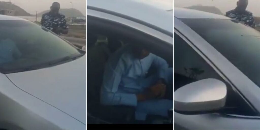 “Something is fishy" - Video of Naval officer Yerima stopped by Police ...