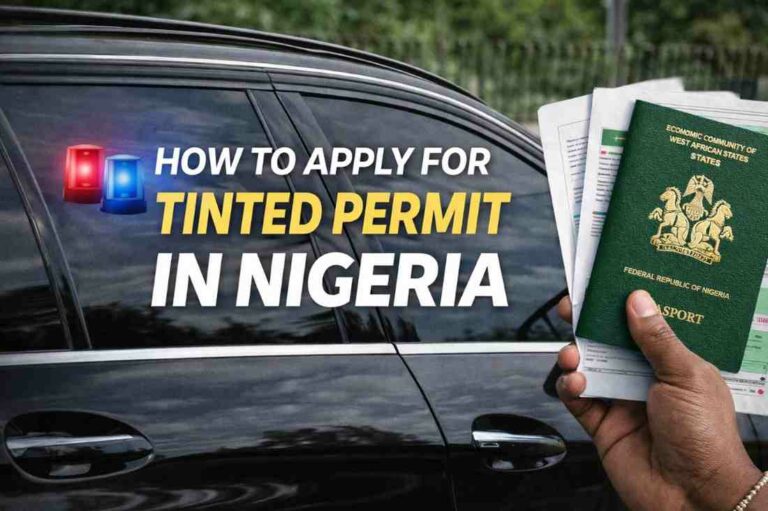 How to Apply for Tinted Permit in Nigeria: Legality, Requirements ...