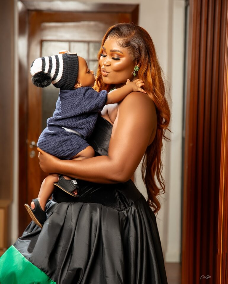 Chizzy Alichi celebrates first anniversary as parents - Toptipz