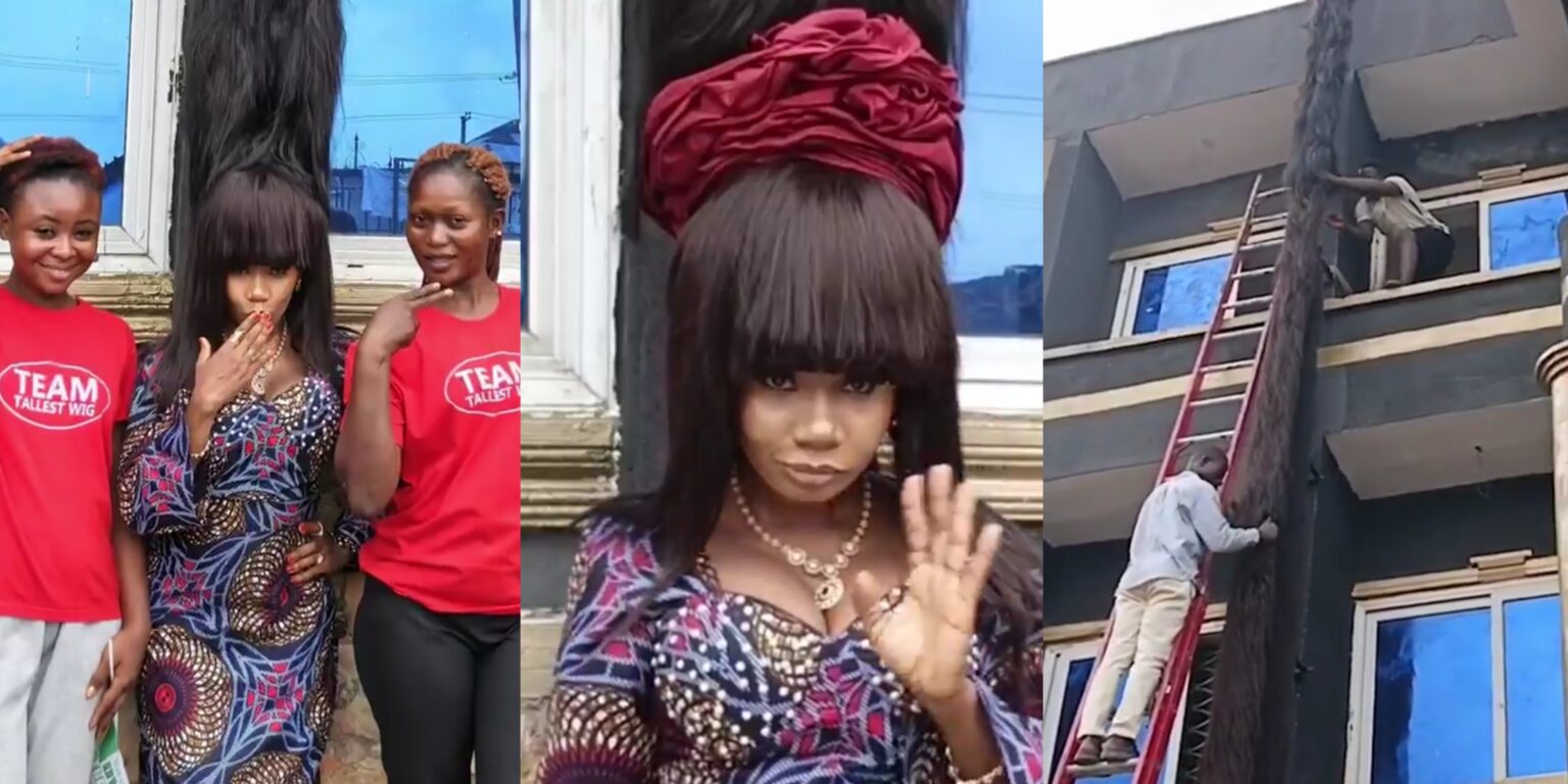 Helen Williams sets Guinness World Record with longest wig ever ...