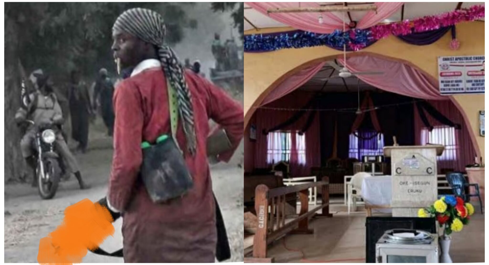 Gunmen attack church, fire shot, kill husband and wife in Niger