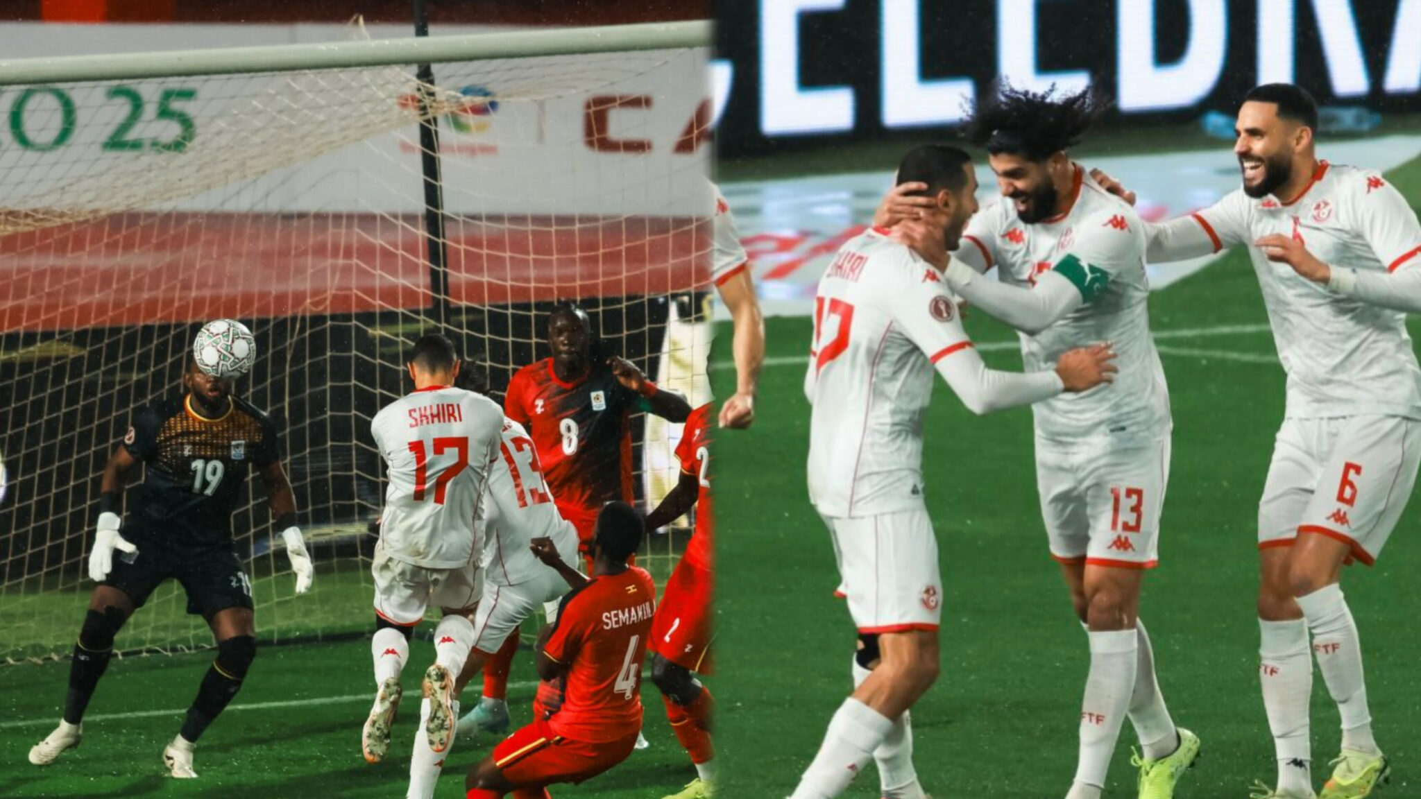 AFCON 2025: Tunisia dismantle Uganda to seize Group C lead