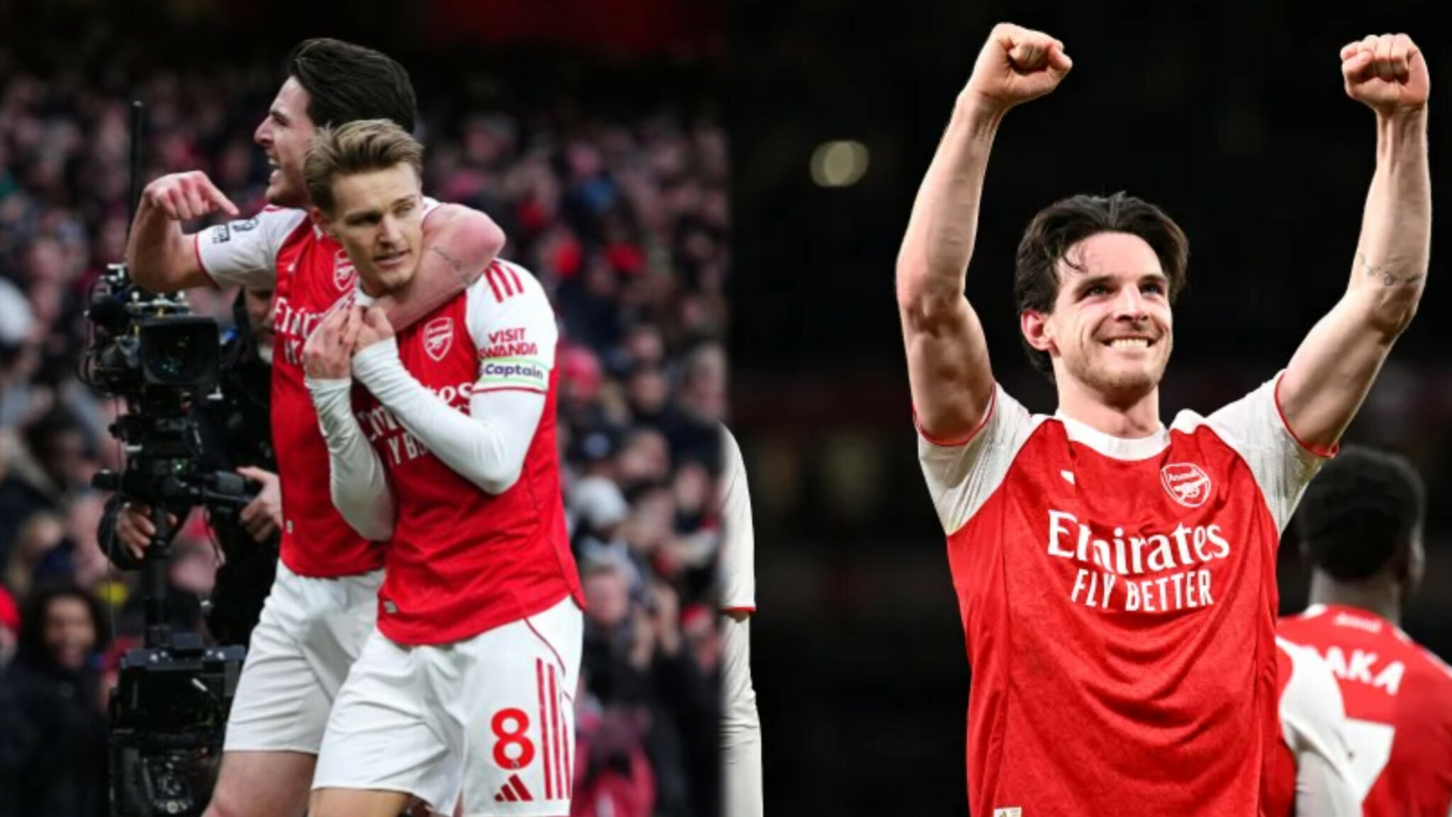 EPL: Odegaard, another own goal lift Arsenal above City