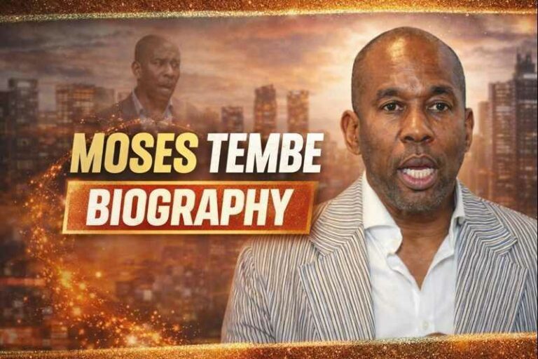 Moses Tembe Biography: Early Life, Career, Business, Wife & Net Worth