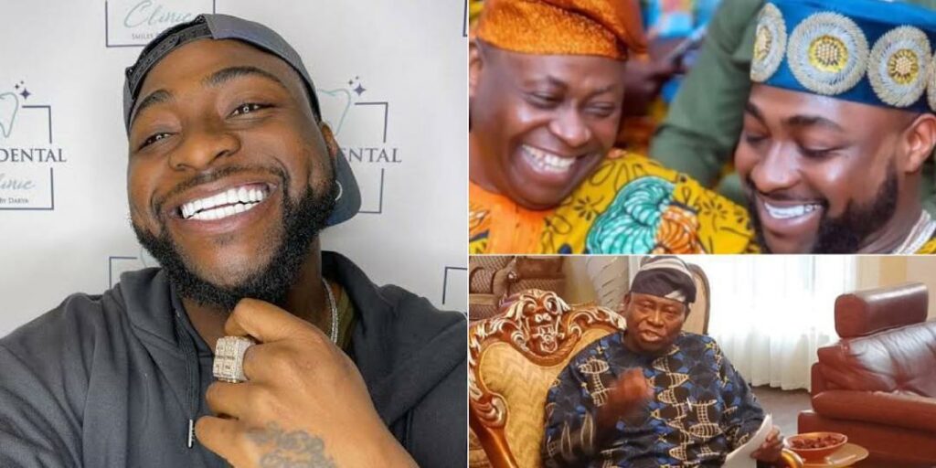 Davido thanks father for helping him address paternity controversy with ...