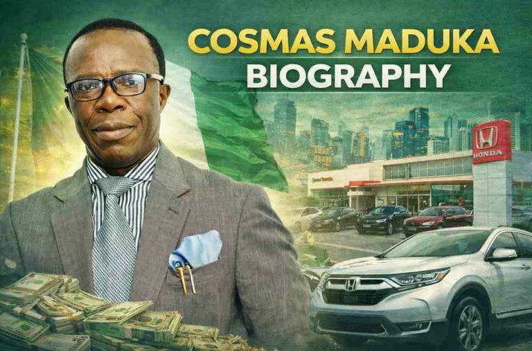 Cosmas Maduka Biography: Early Life, Career, Awards, Wife, Children ...