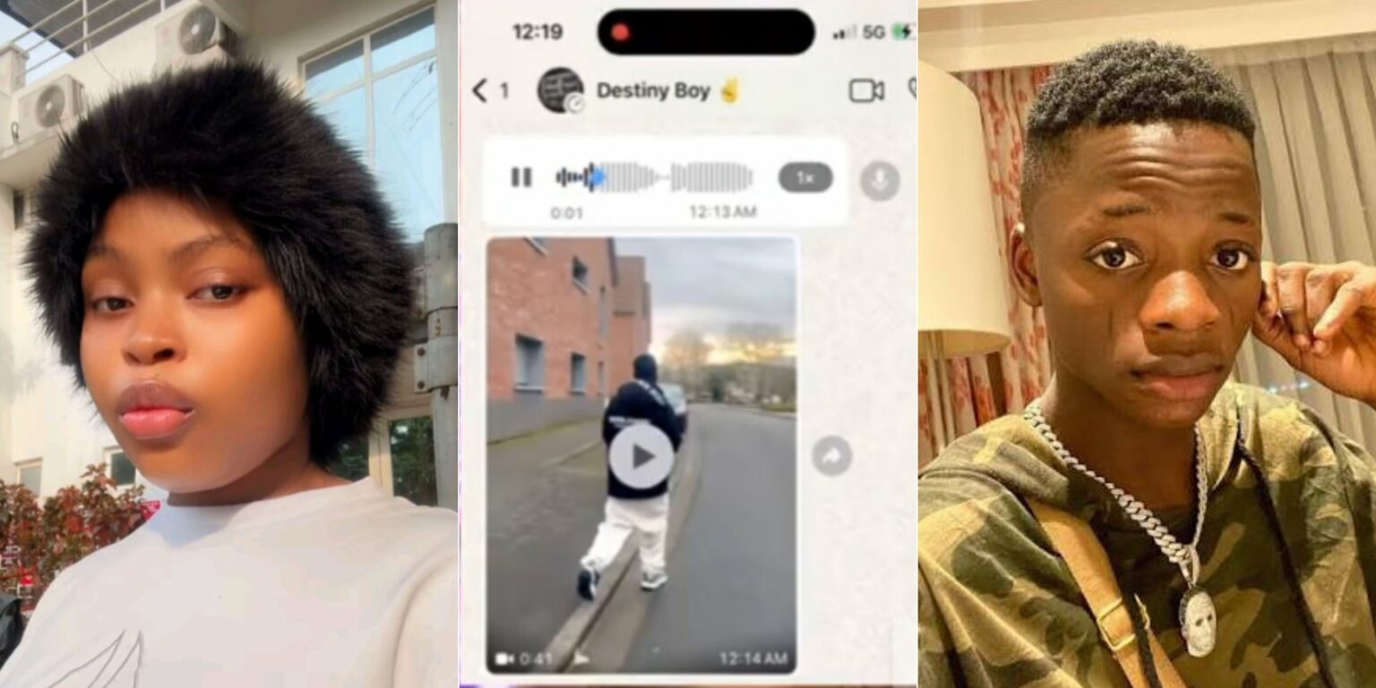Destiny Boy’s female friend shares last voice note singer sent to her ...