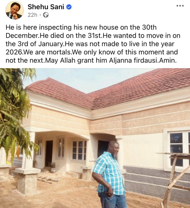 "He was ready to move in…" - Man inspects his newly built house, passes ...