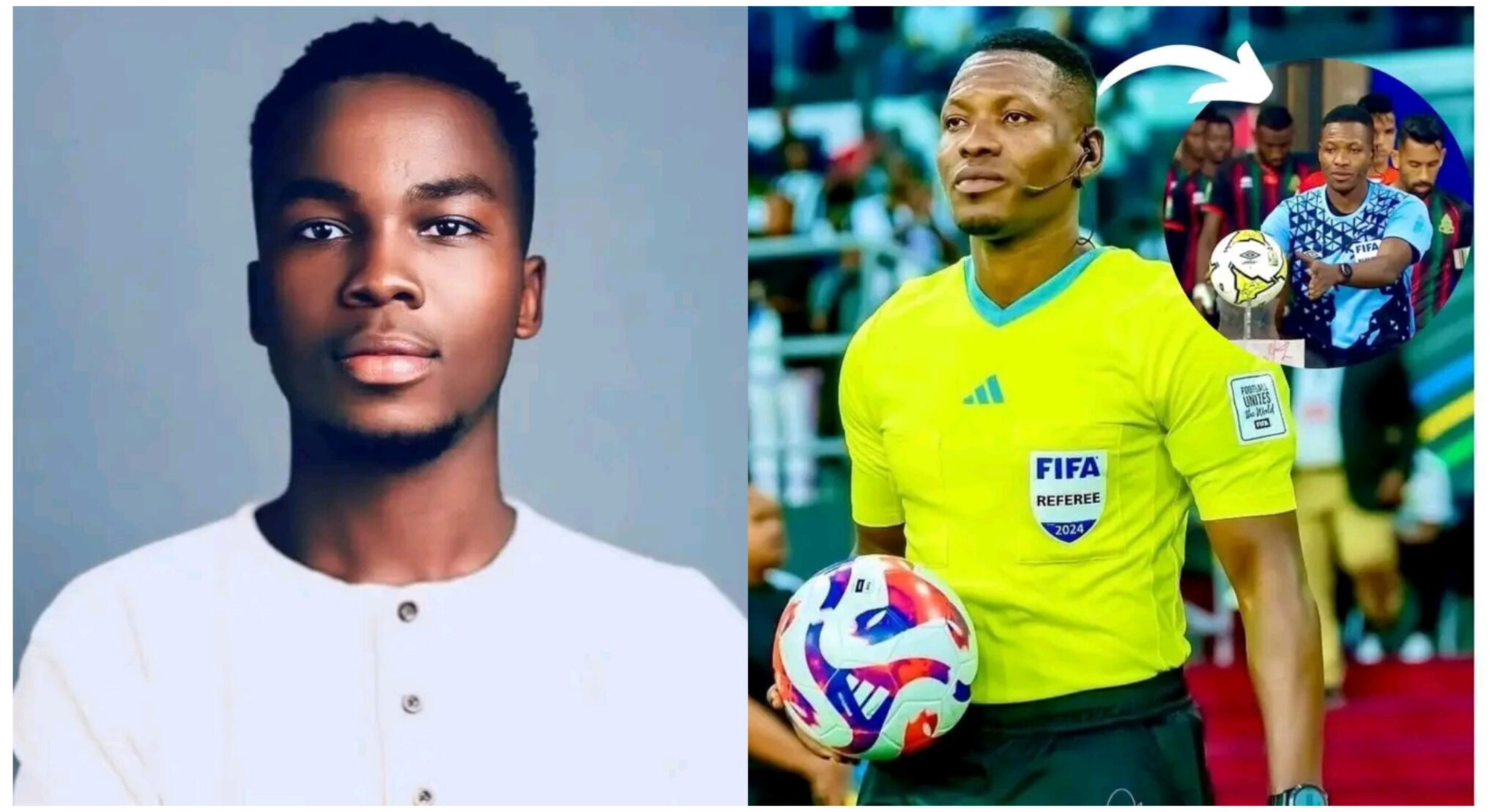 Nigeria–Morocco: Referee Daniel Laryea's performance looked like he was ...