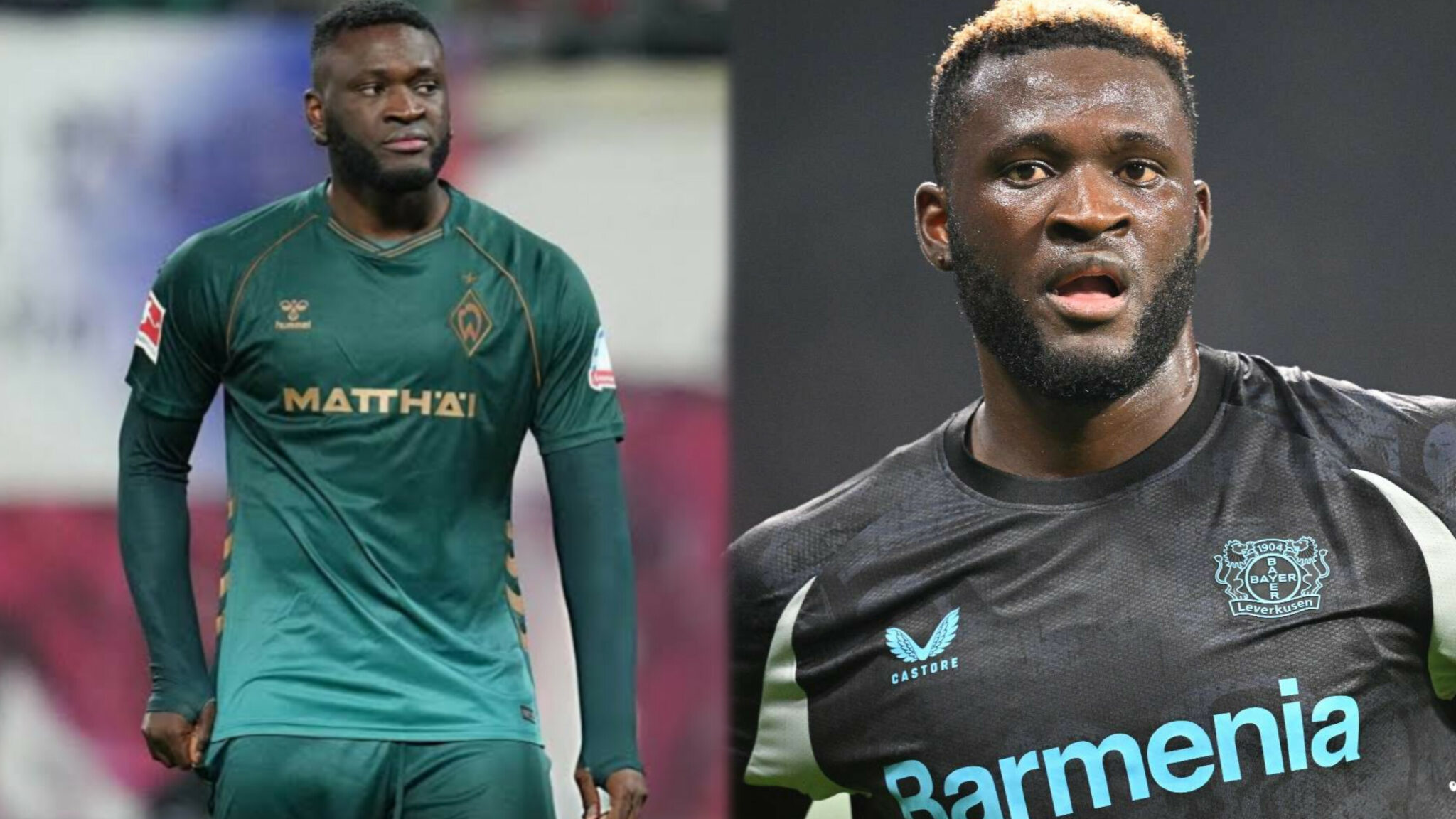 Boniface ends Bremen loan, returns to Leverkusen for injury recovery