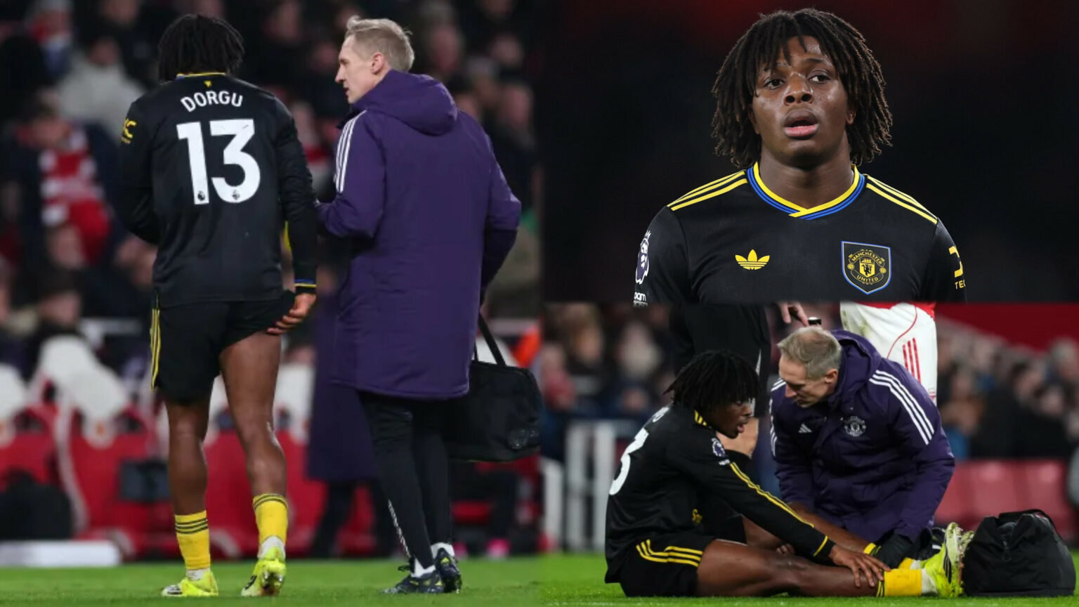 Manchester United suffer injury blow as Dorgu sidelined for 10 weeks