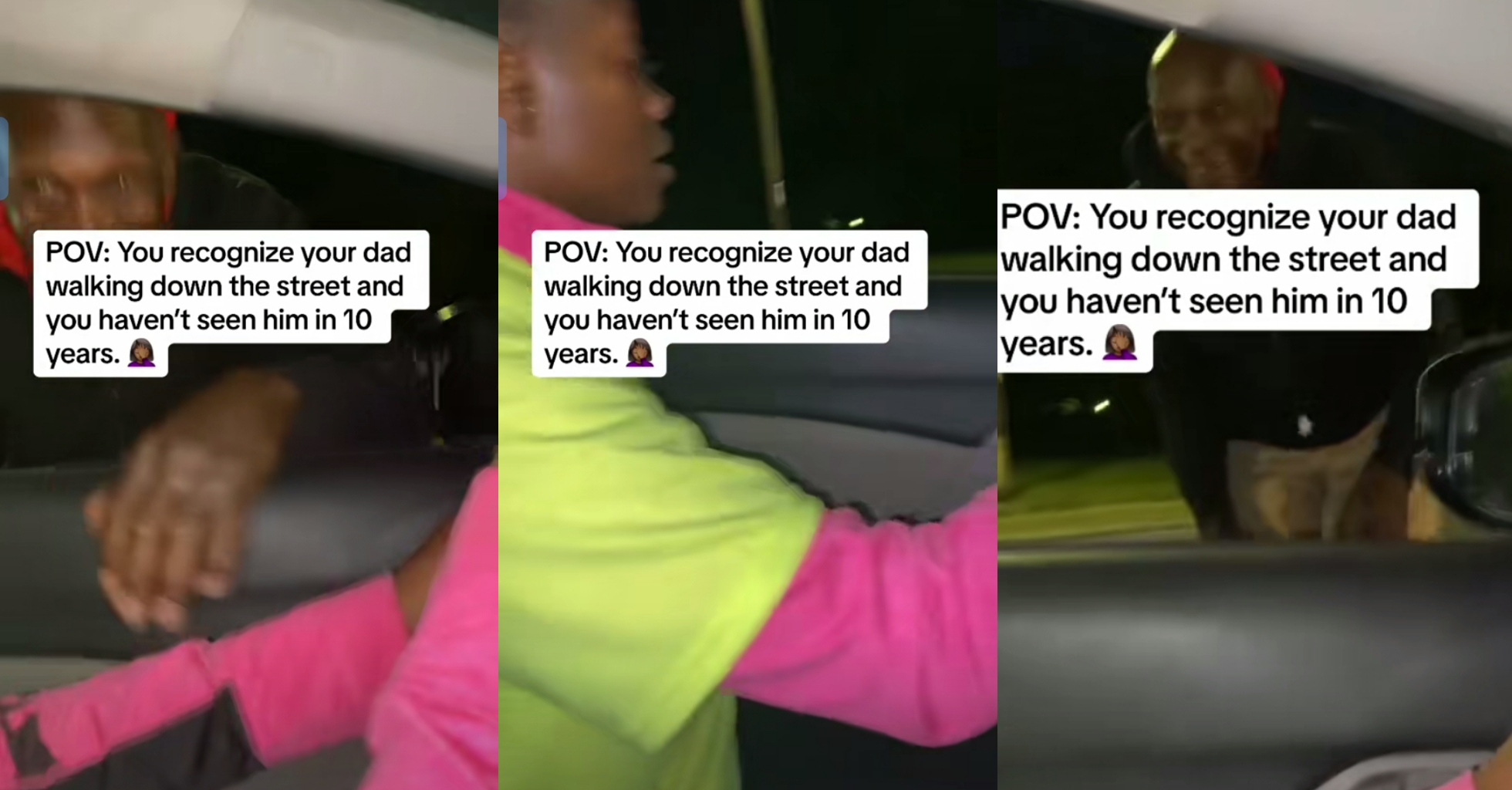 "Are you serious?" - Lady unexpectedly reunites with her father after ...