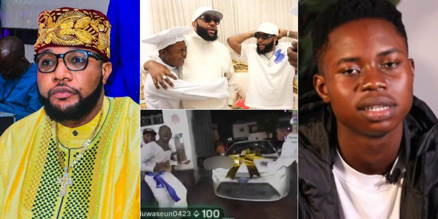 E-Money gives Carter Efe $5K to fix his damaged car, gifts Peller ...