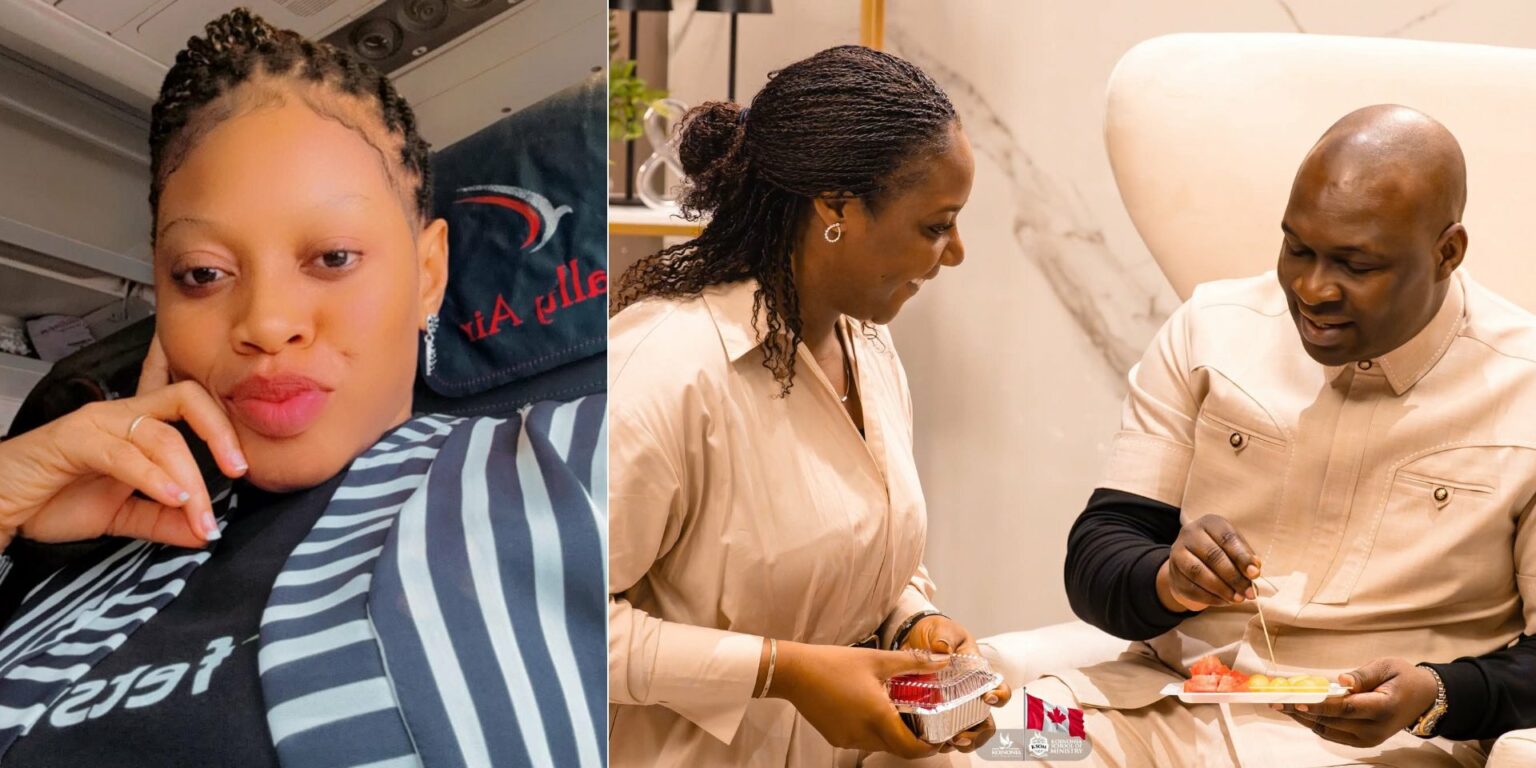 Lady sends message to Apostle Selman as new photos of him and Sandra ...