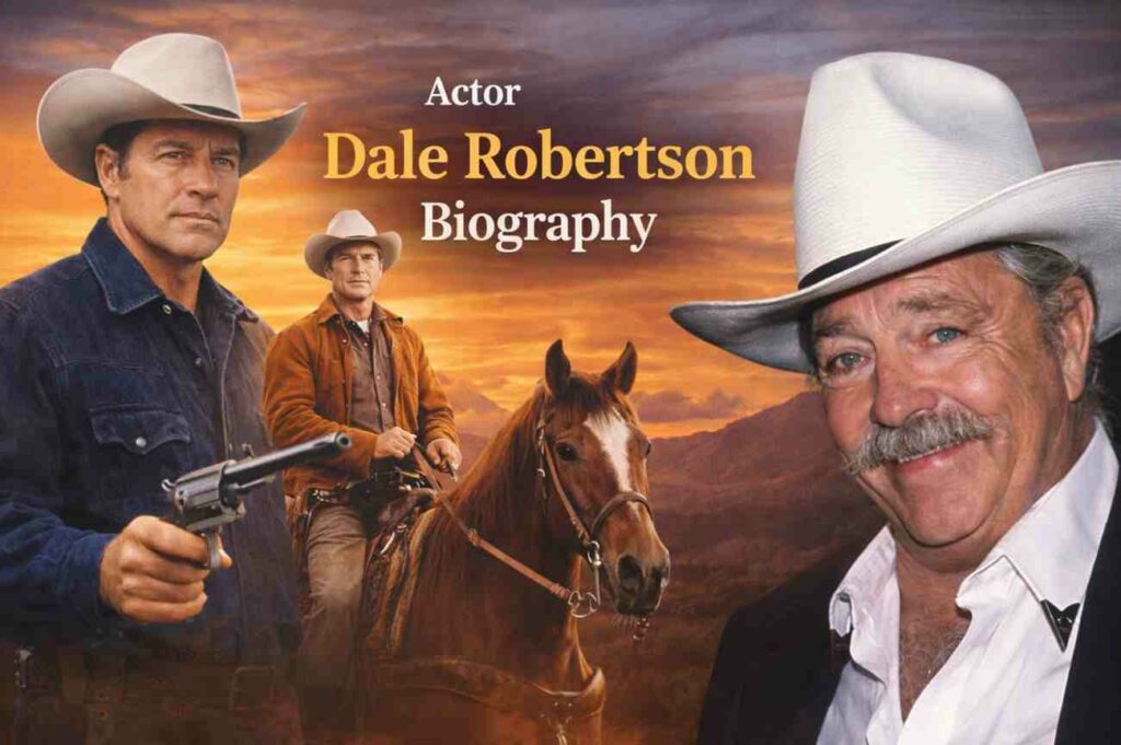 'Actor' Dale Robertson Biography: Early Life, Career, Movies, Family ...