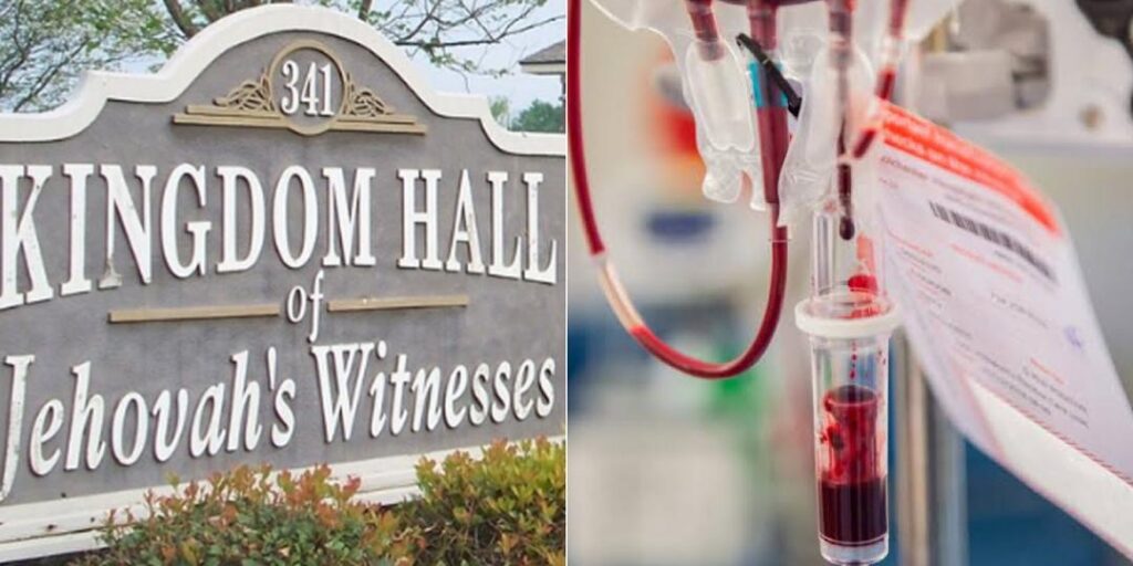 JUST IN: Jehovah’s Witnesses relax blood transfusion rules after 75 years