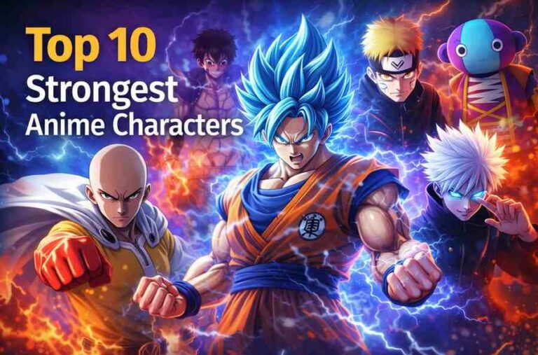 Top 10 Strongest Anime Characters