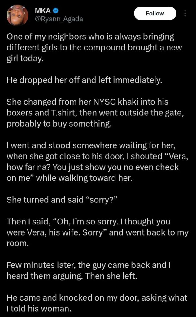 “He called me a demon” — Lady narrates how she destroyed her neighbour ...