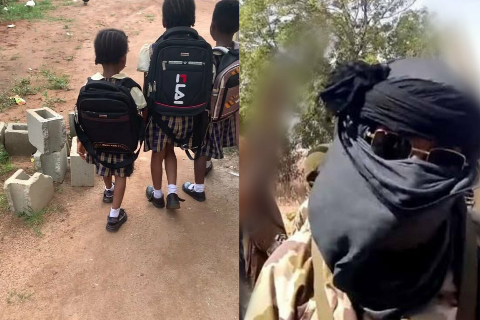 “My five-year-old said she doesn’t want school again after bandit ...