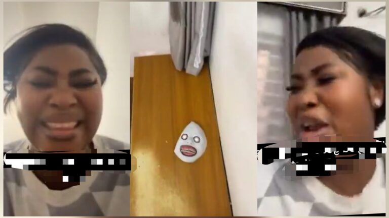 "What is this..." — Lady cries out after discovering strange mask in ...