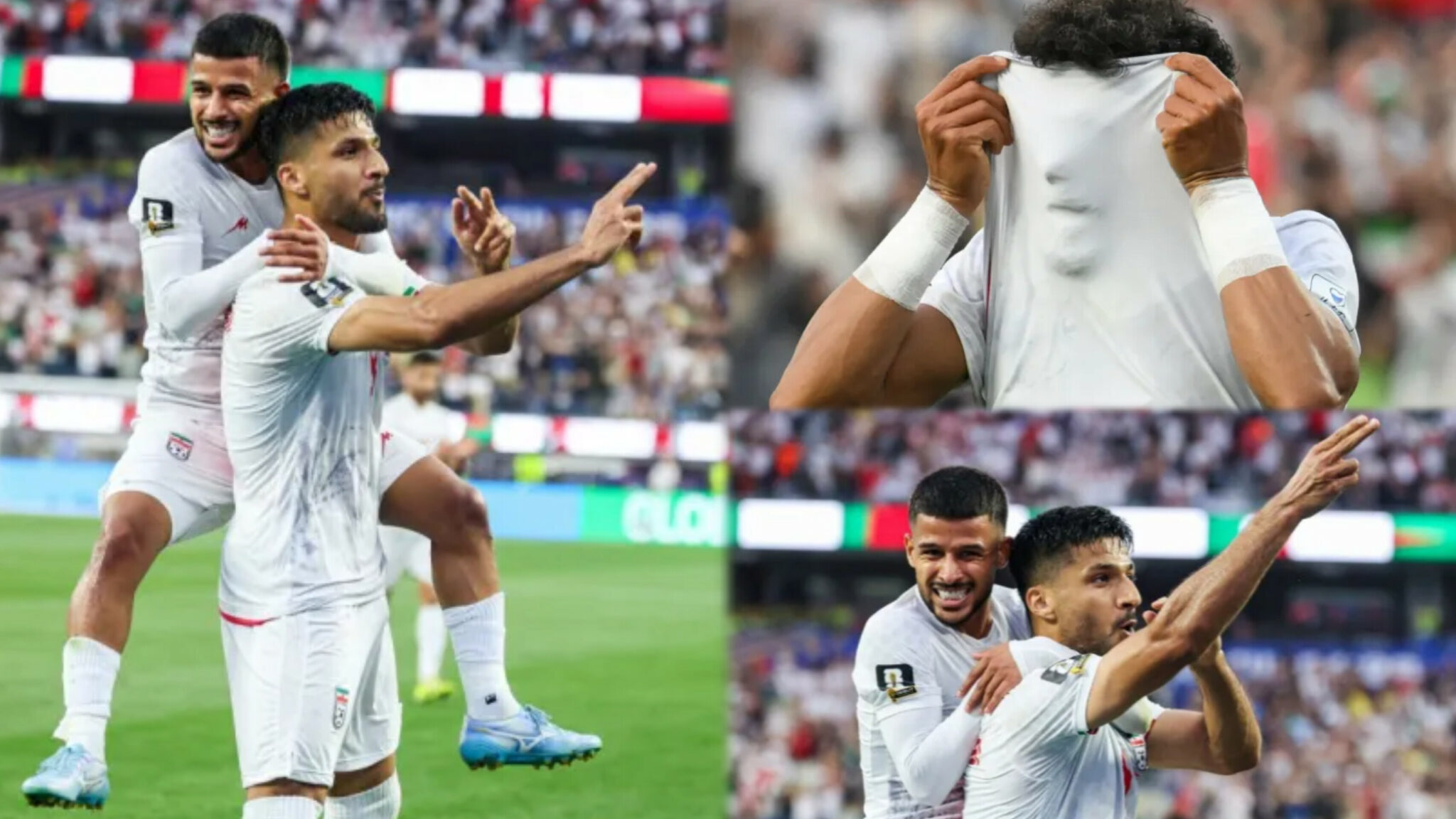 Iran winger explains controversial 'gun celebration' after World Cup goal
