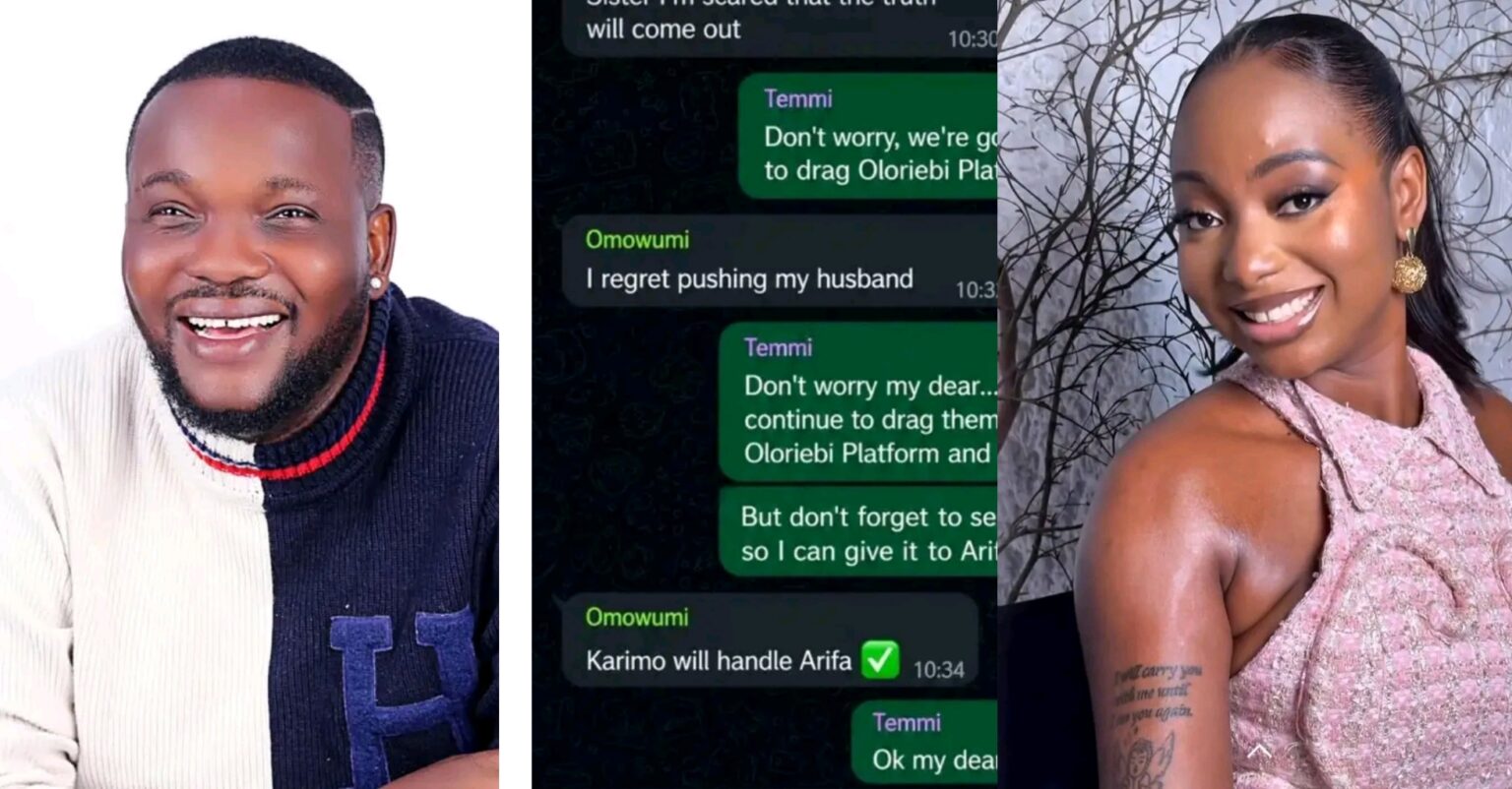 "I'm scared the truth will come out"- Yomi Fabiyi releases alleged chat ...
