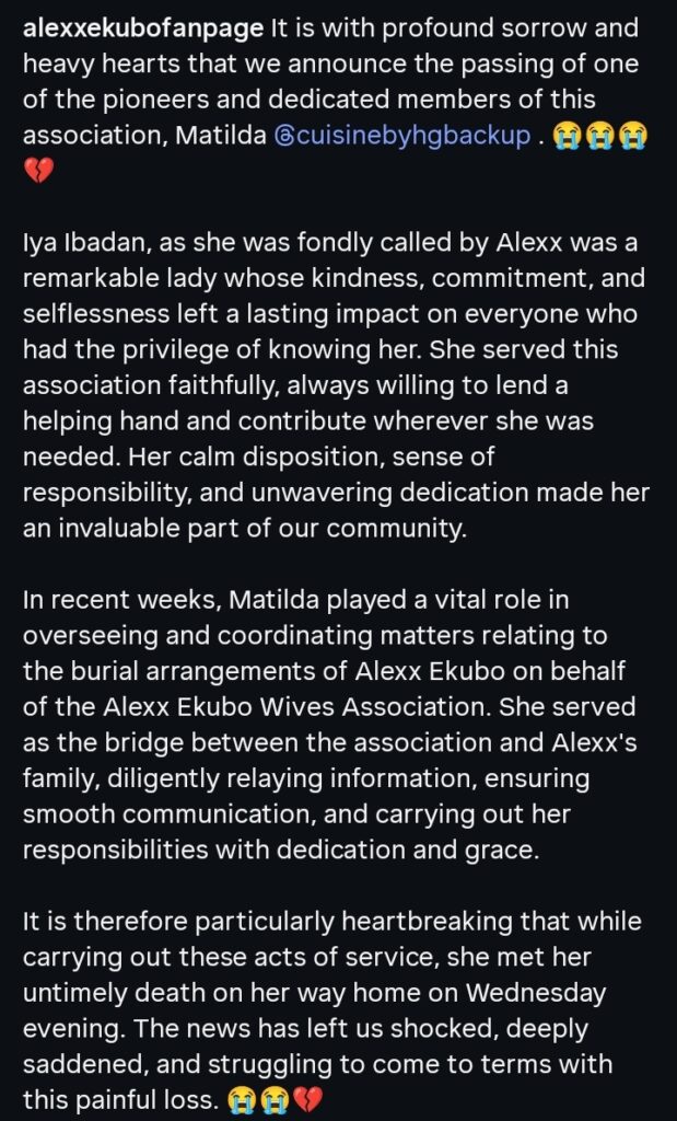 "On her way home "-Tragedy as fan passes away amid preparations for ...