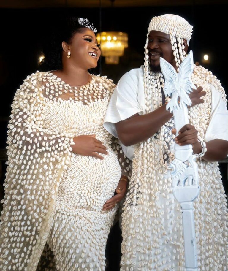 Reactions trail as Baba Ijesha welcomes baby boy with celebrity stylist ...